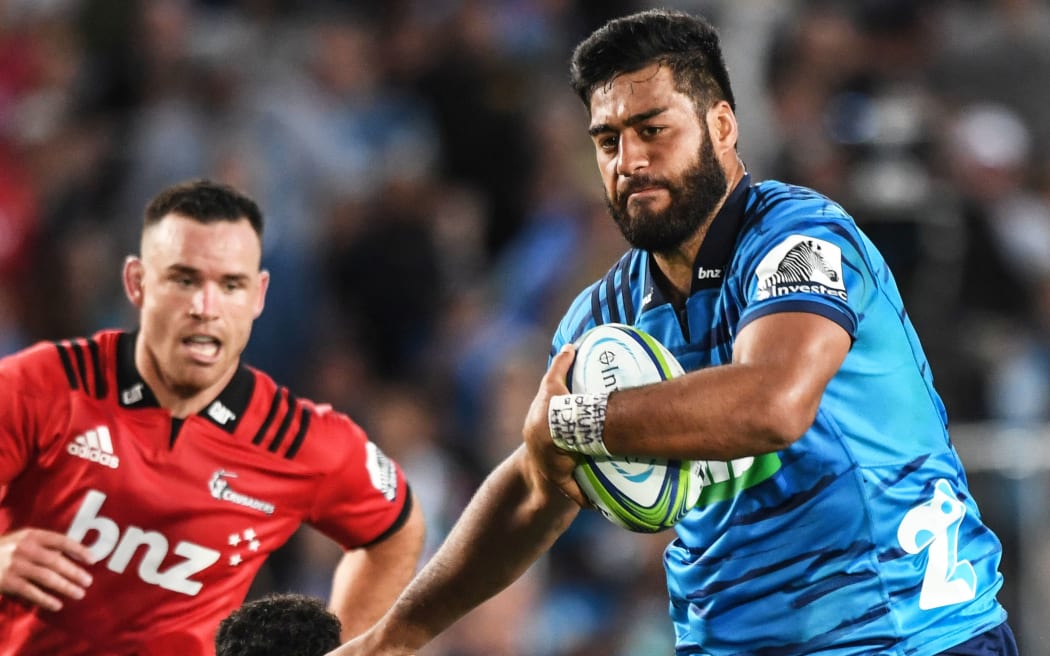 Blues loose foward Akira Ioane announces move to Japan | RNZ News