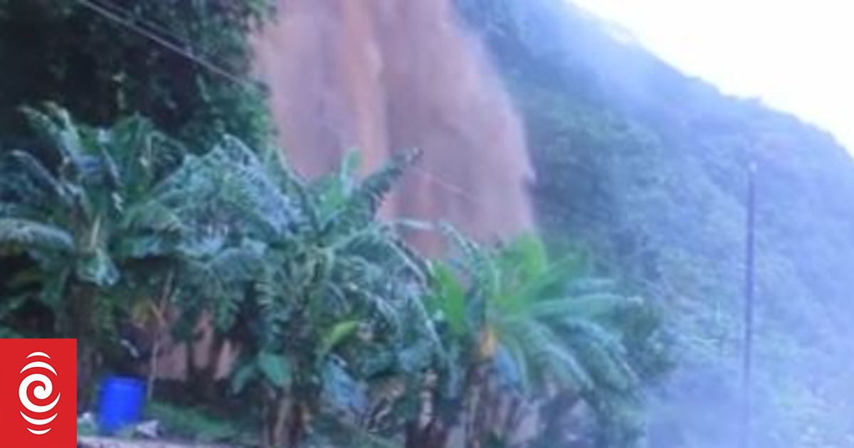 Major flooding in American Samoa due to heavy rain | RNZ News