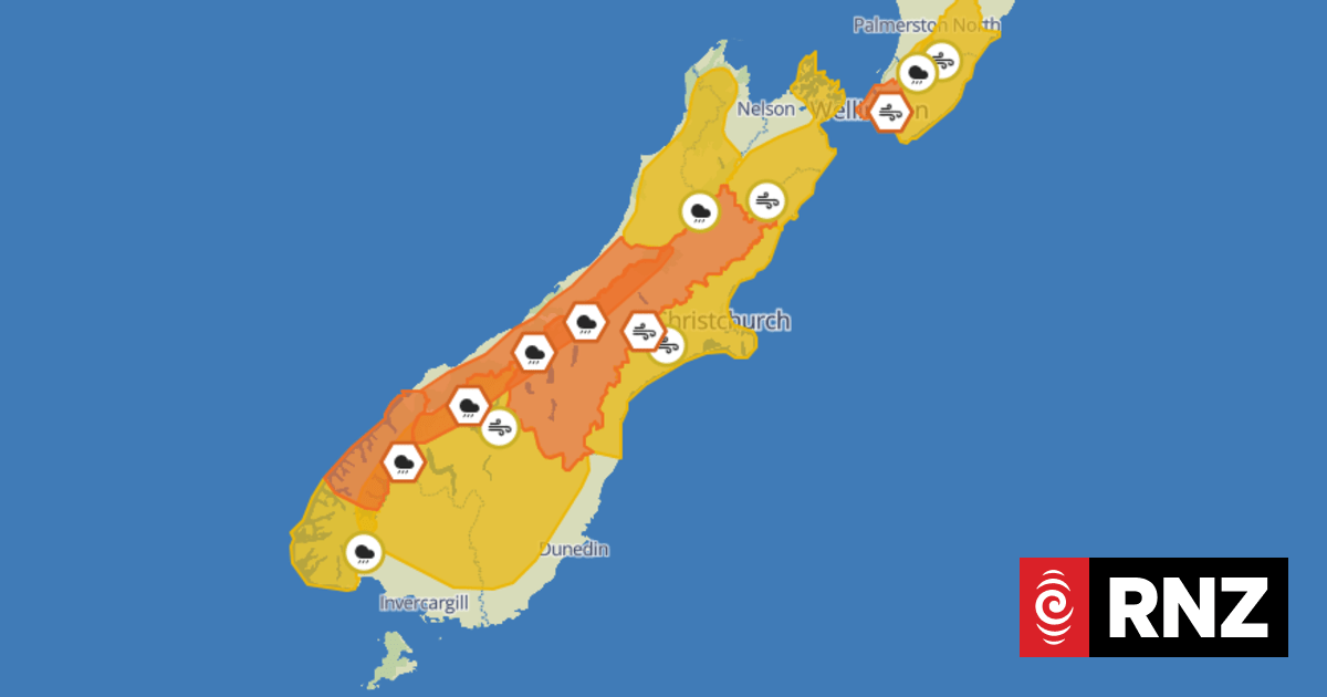 Severe weather warnings issued as rain and gales set to hammer New ...