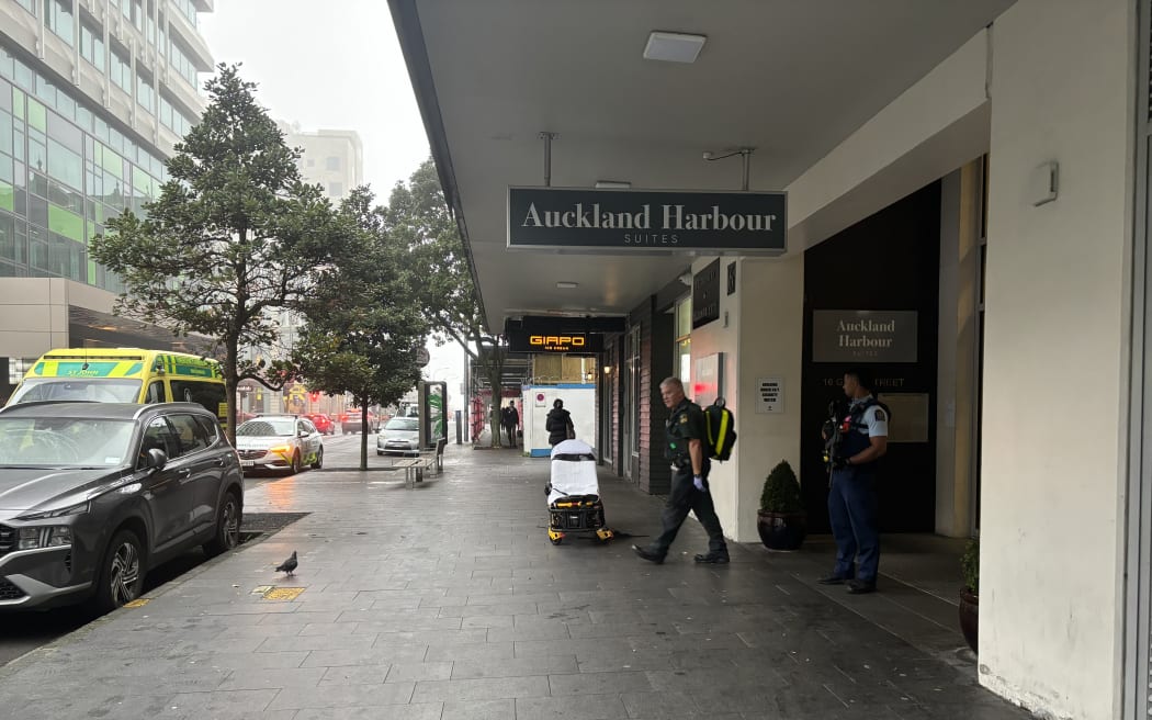 Armed police in downtown Auckland | RNZ News