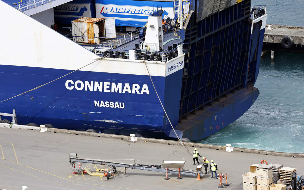 MBIE confident of fuel quality on Bluebridge ferry Connemara | RNZ News