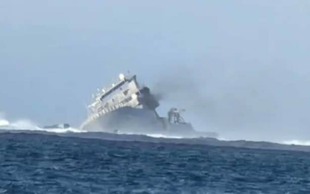 Manawanui sinking: Removal of fuel tanks the priority - navy | RNZ