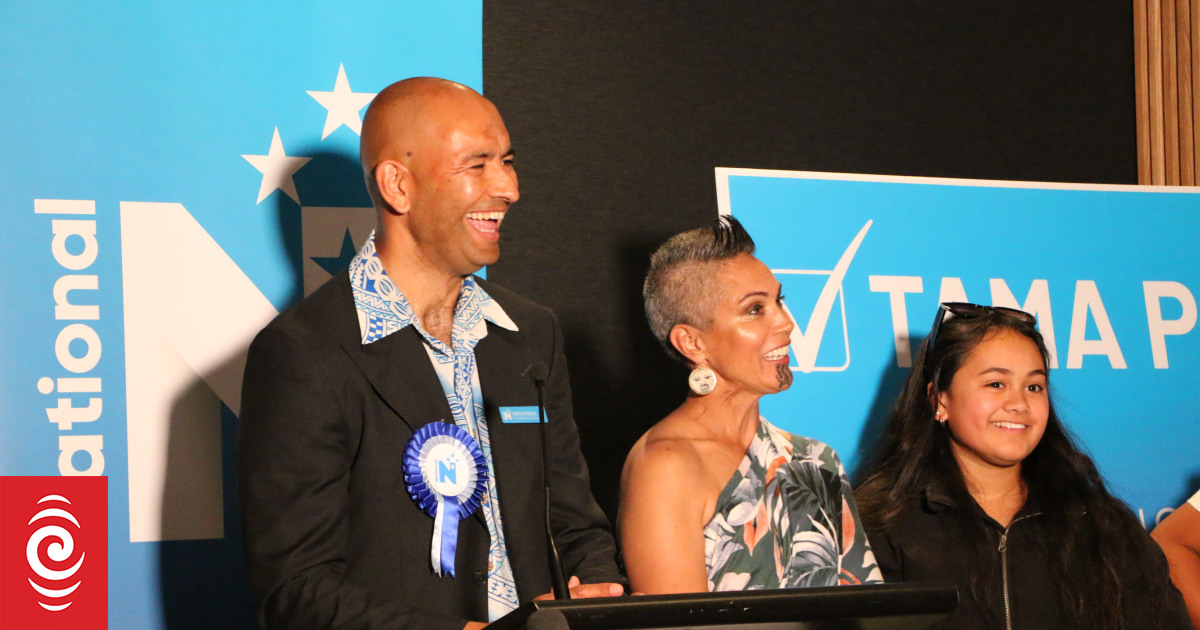 Tama Potaka on his way to Parliament after Hamilton win | RNZ
