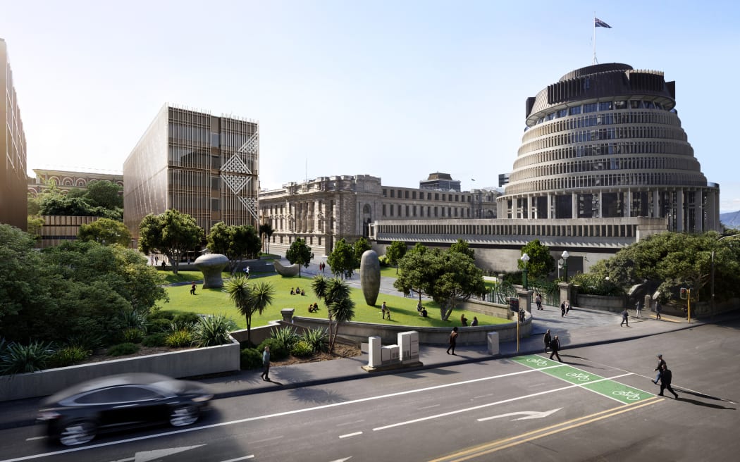 Parliament’s future out the back | RNZ