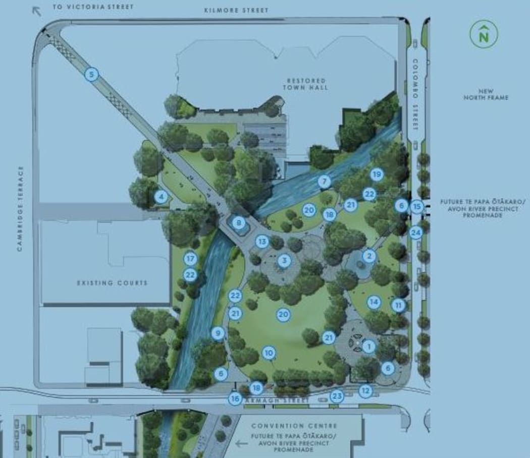 New plan keeps Victoria Square landmarks | RNZ News