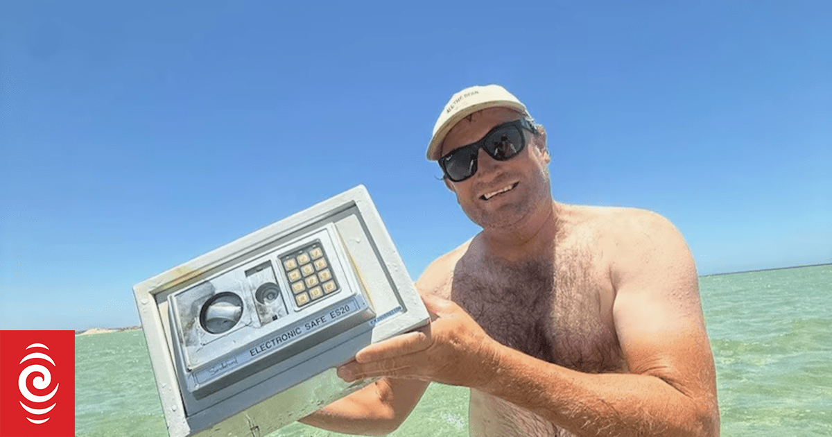 Mystery over safe with beef jerky inside recovered from Shark Bay's ...