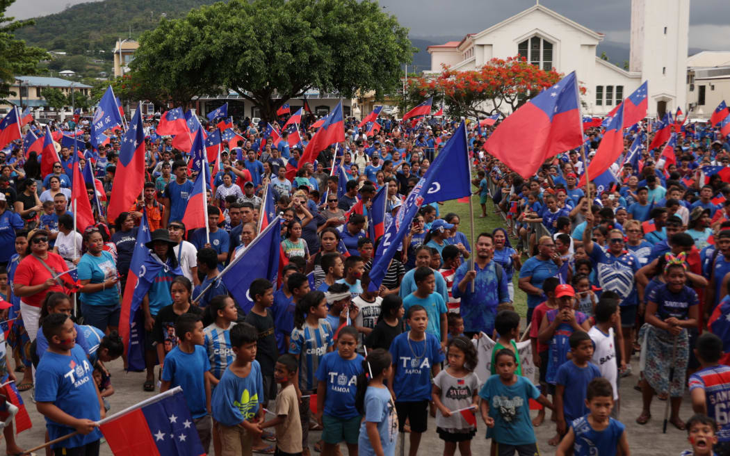 In photos: Toa Samoa supporters flood the streets of Apia ahead of the ...