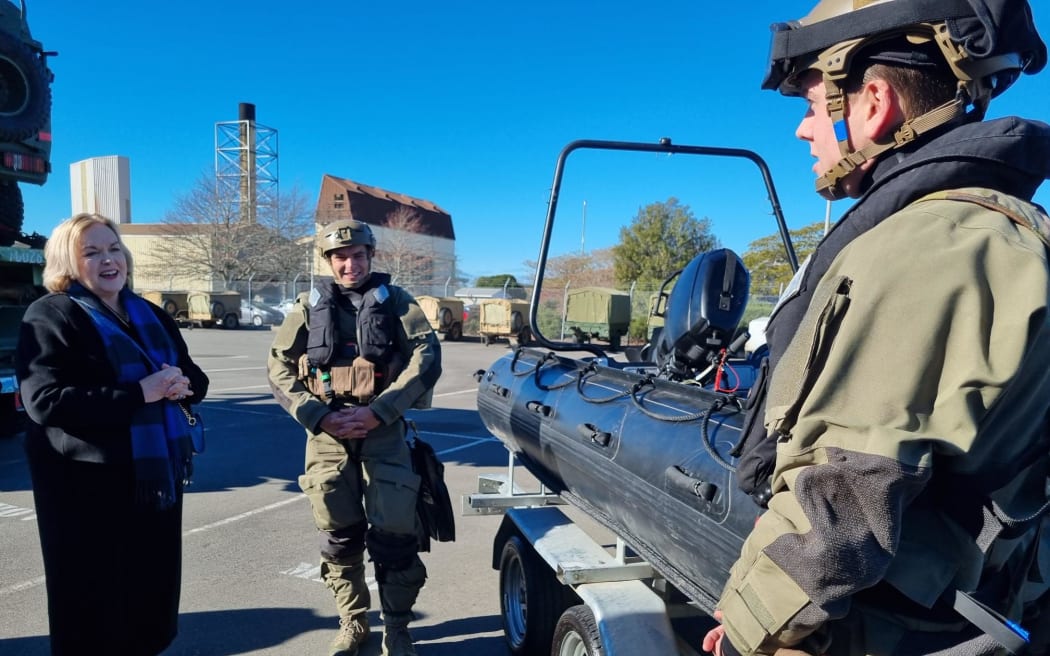 Judith Collins announces $571 million Defence spend-up | RNZ News