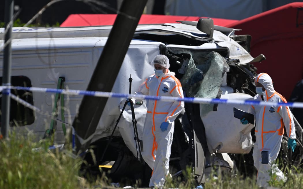 Four dead after train hits school bus in Belgium | RNZ News