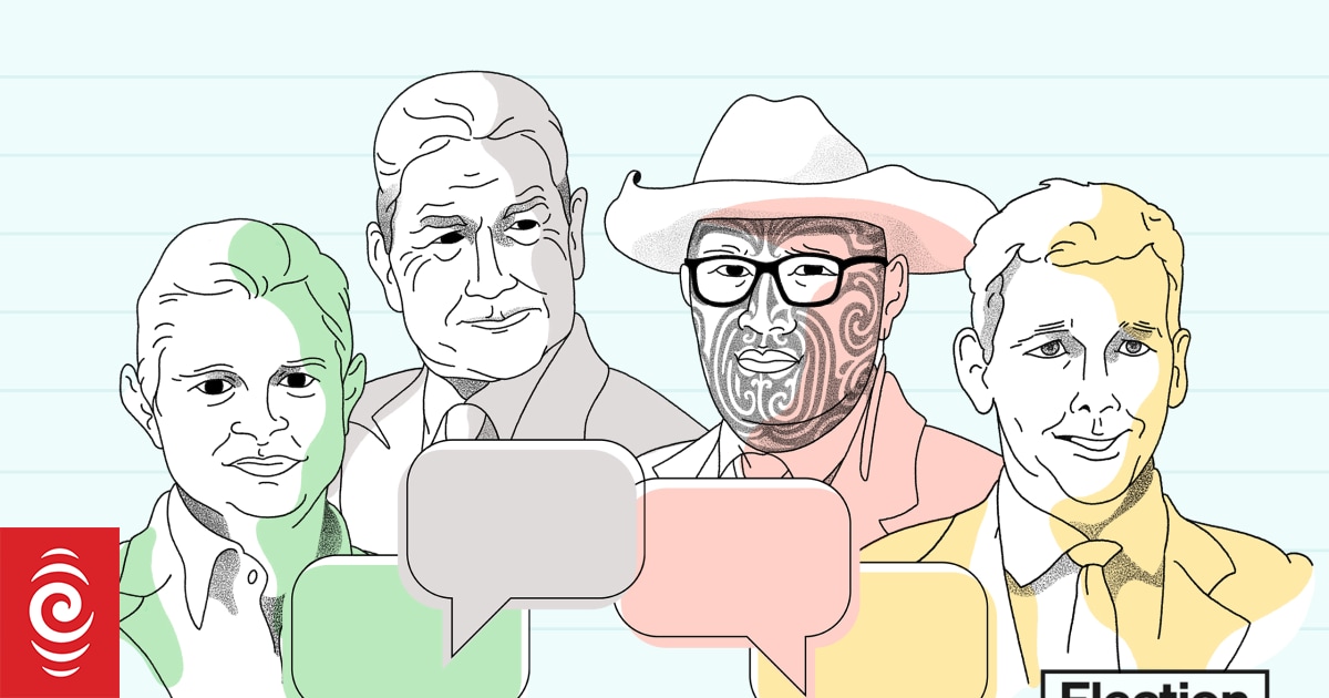 Minor party leaders debate: The long and the short of it as Peters ...