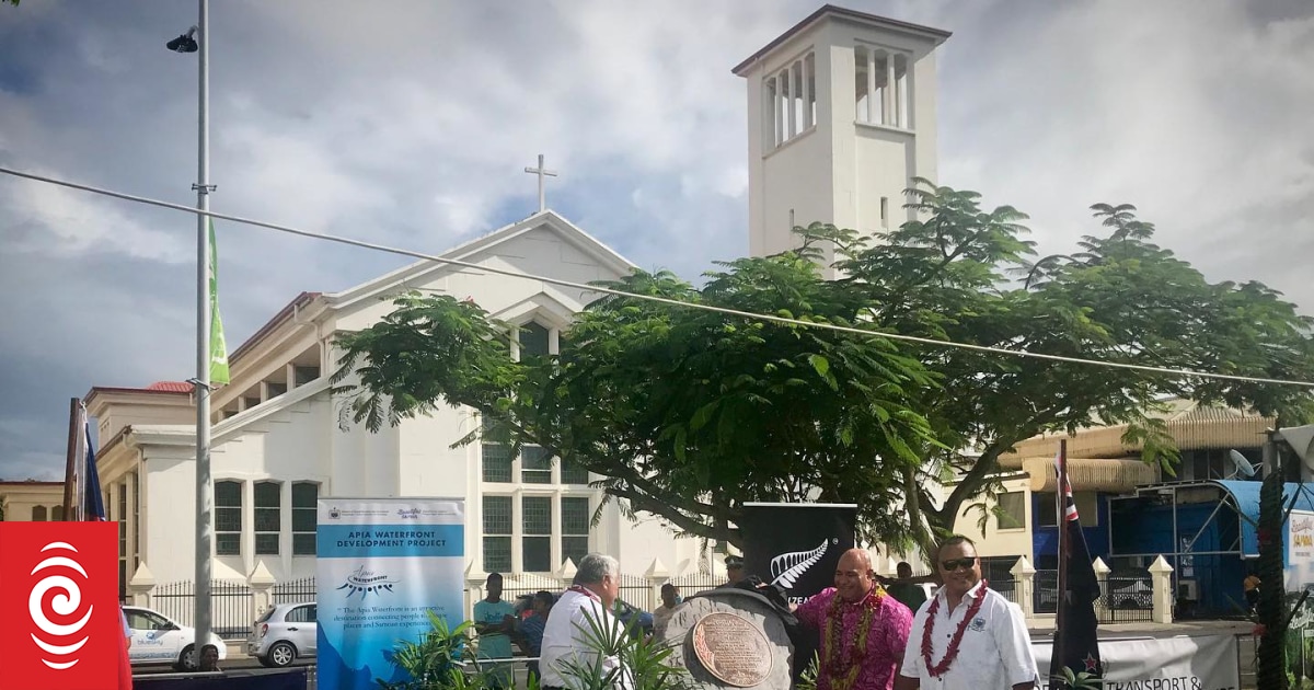 Apia's waterfront gets makeover ahead of Pacific Games | RNZ News