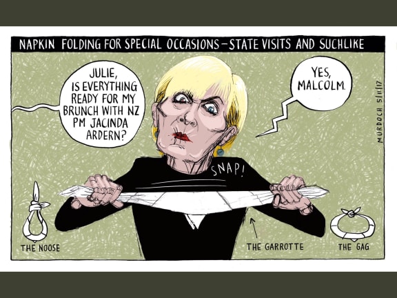 Sharon Murdoch's cartoons | A Gallery from Afternoons | RNZ National