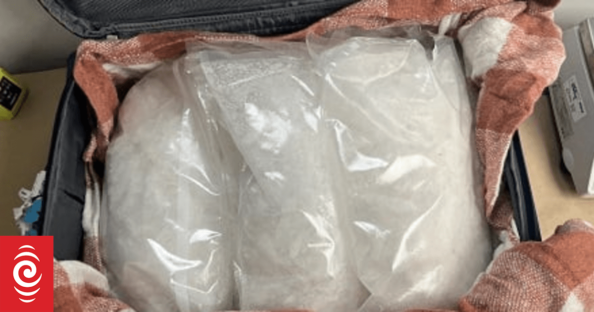 What a meth - $10m in drugs seized from travellers at airport | RNZ News