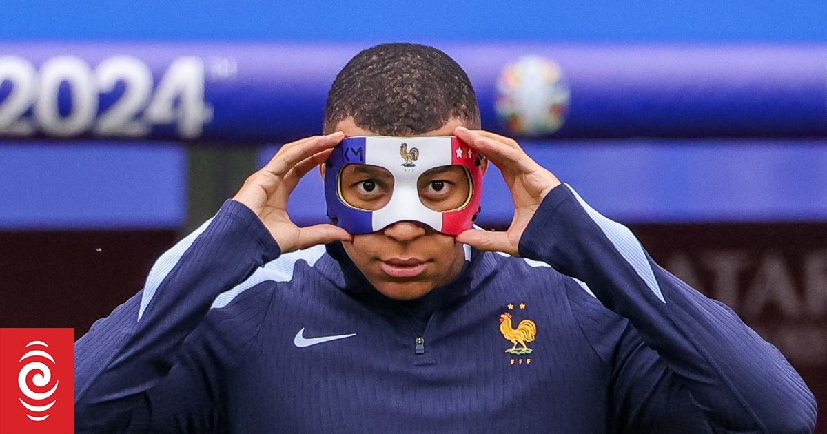 Kylian Mbappe fit to face Netherlands - wearing a mask | RNZ News