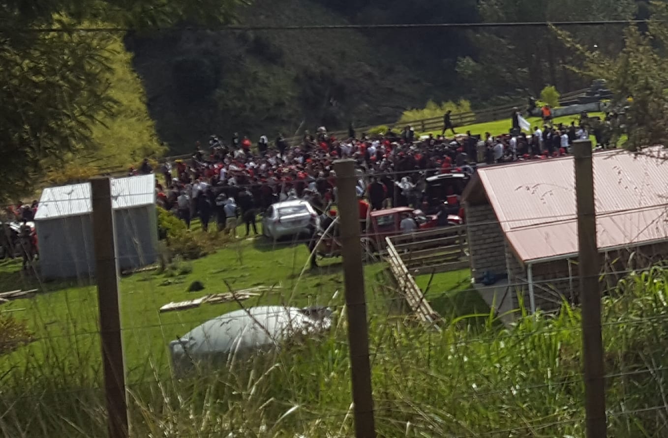 Hundreds farewell slain gang member in Whanganui | RNZ News