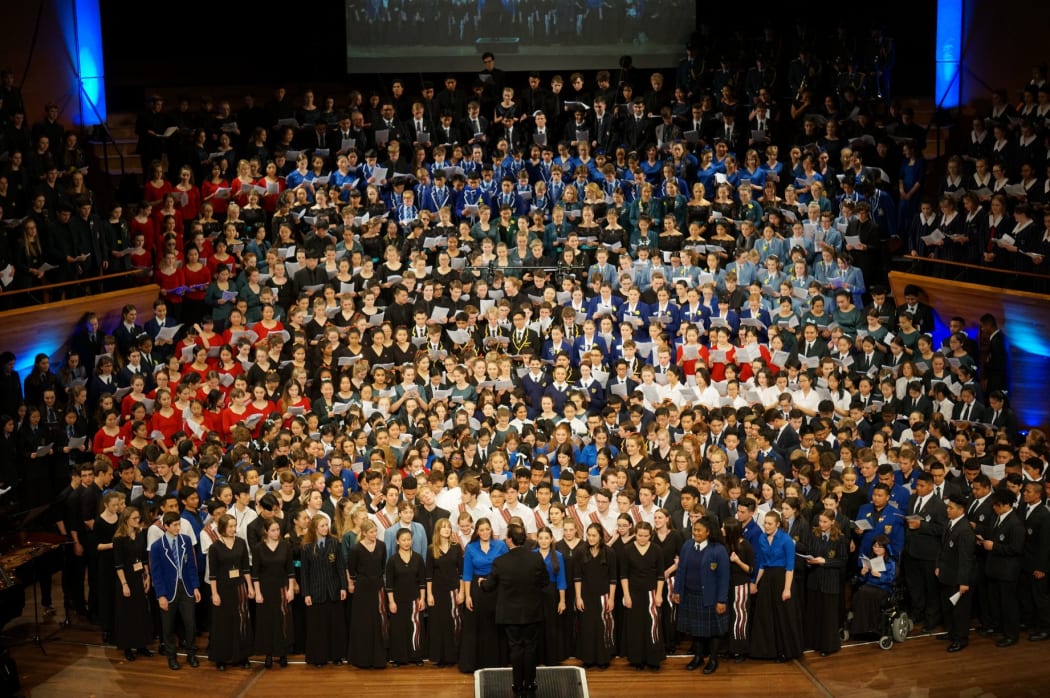 North Island choirs dominate at The Big Sing Finale | RNZ