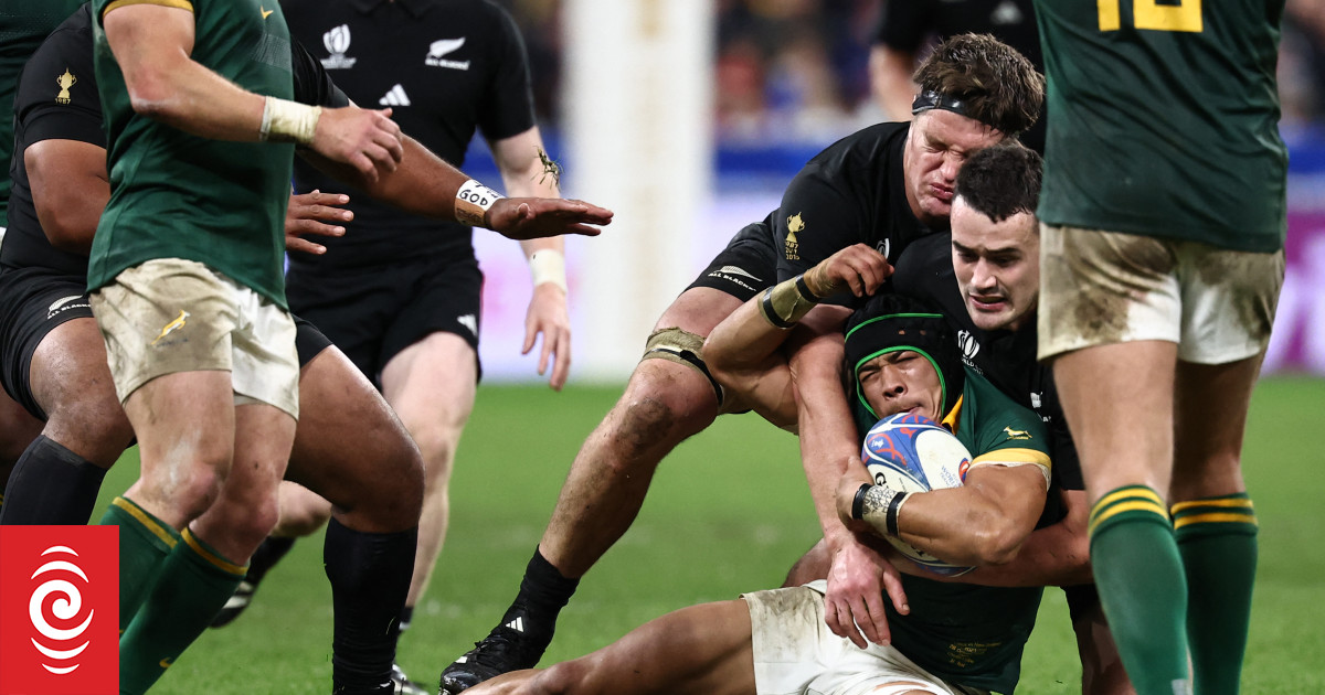 Photo essay: Rugby World Cup's final day | RNZ News