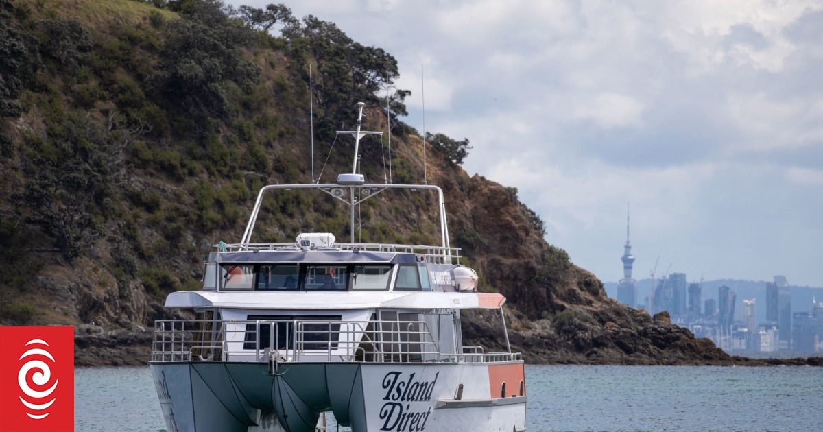 New Waiheke Island ferry service launches | RNZ News