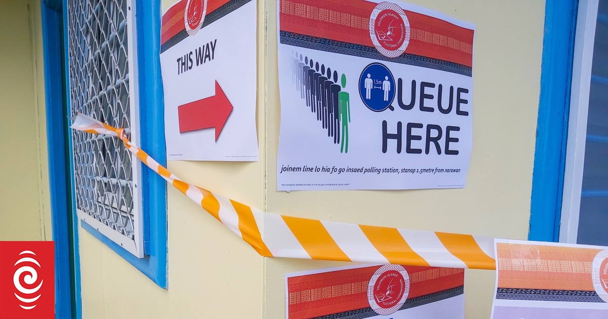 Solomon Islands election 2024: 13 political parties to contest | RNZ News