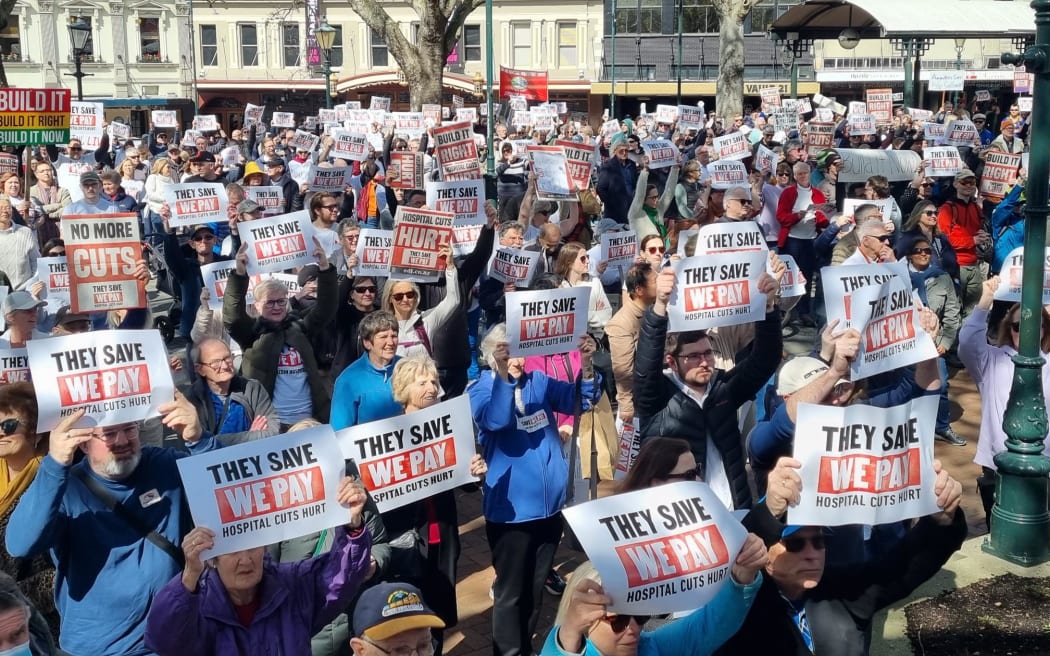 'Biggest protest in Dunedin in decades' as up to 35,000 rally against ...