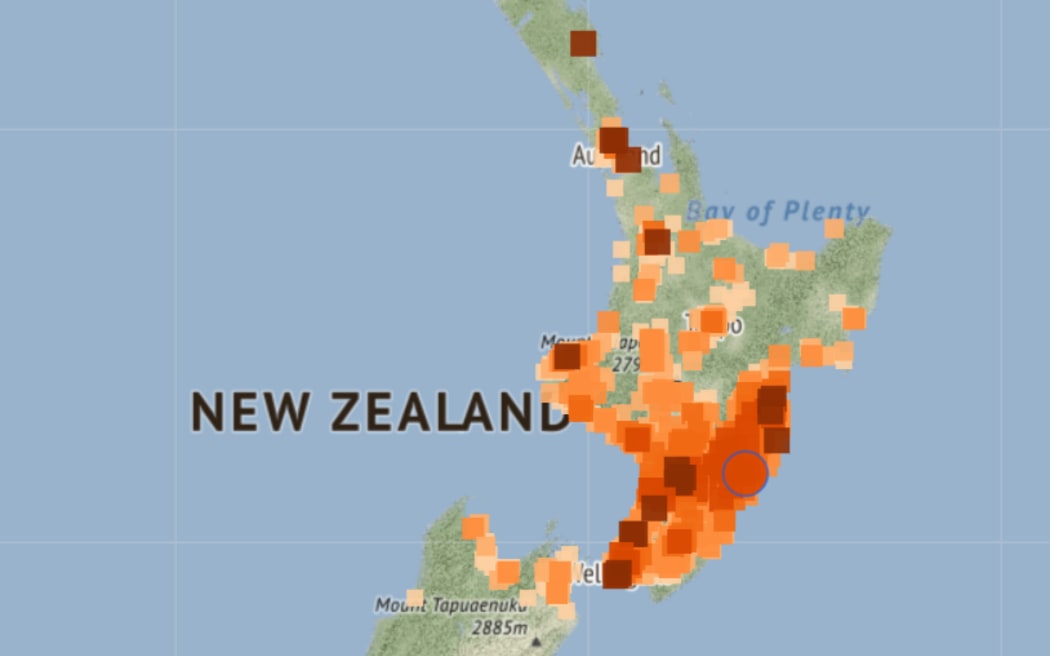Magnitude 5.9 and 5.3 earthquakes shake lower North Island | RNZ News