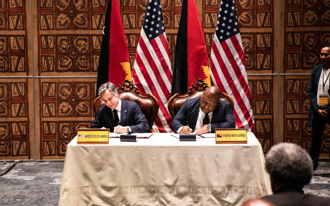 'Two-way highway': PNG-US defence pact signed | RNZ News