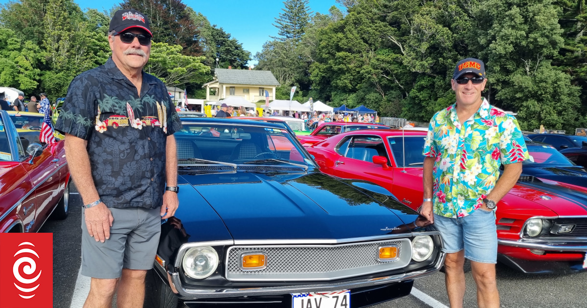 Californian reunited with muscle car in Taranaki | RNZ News