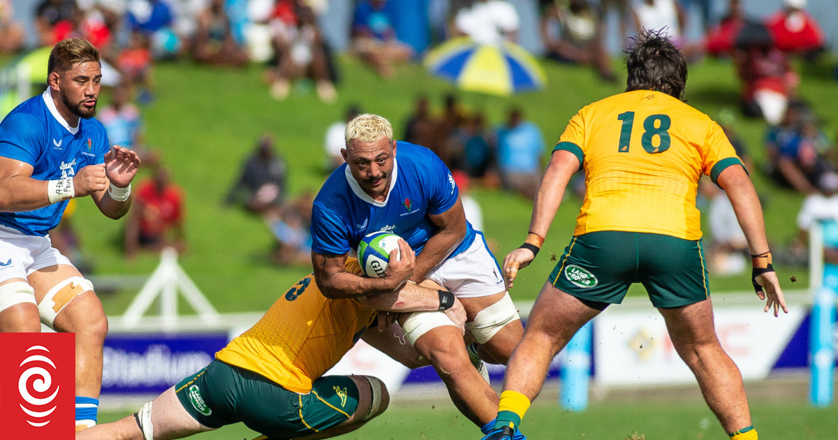 Not all "sunshine and daisies" for Manu Samoa player | RNZ News