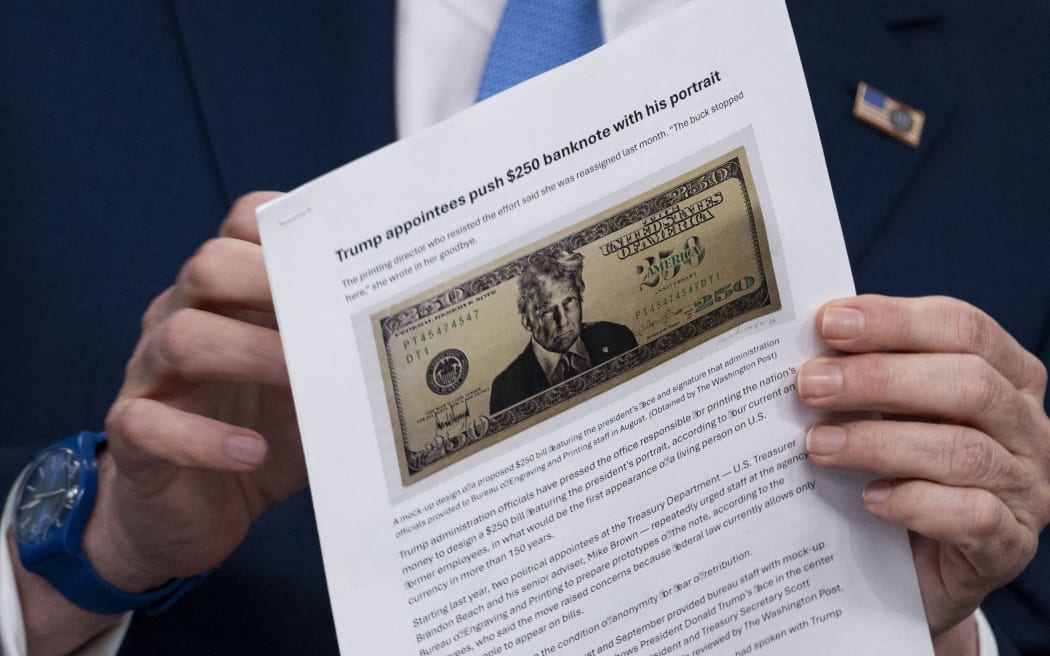 Trump officials push for $250 note featuring US president's face for ...