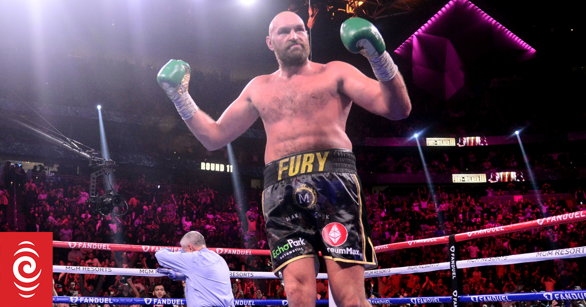 Tyson Fury says Anthony Joshua fight off as no contract signed | RNZ News