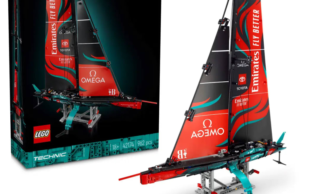 Lego's Team New Zealand boat a hit among America's Cup crews | RNZ News