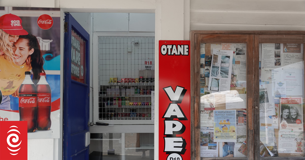 Locals in central Hawke's Bay town petition for closure of new vape ...