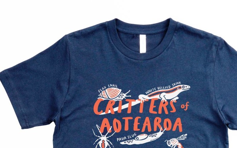 Critter of the Week T-Shirts and Tea Towels | RNZ