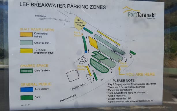 Cafe in a froth over port parking | RNZ