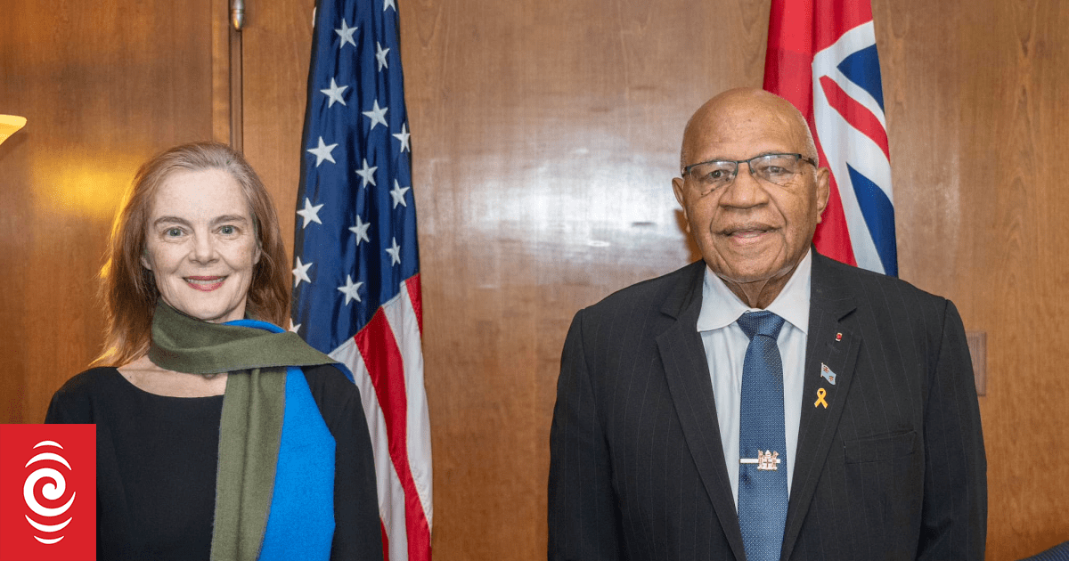 Rabuka discusses US relations and regional implications with Under ...