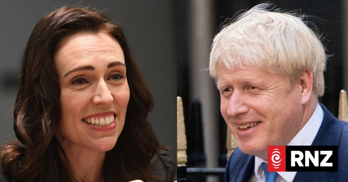 Ardern not concerned 'gaffe man' tweet would offend Boris Johnson | RNZ