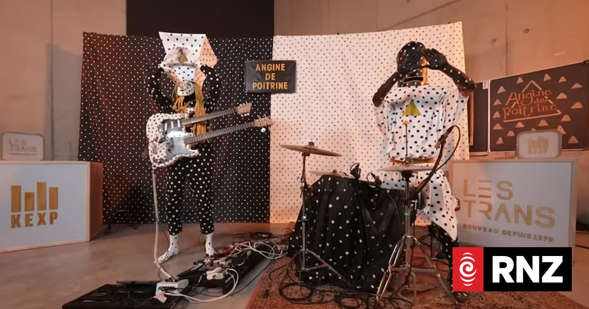 'Absolute madness' - How costume rock duo Angine de Poitrine are ...