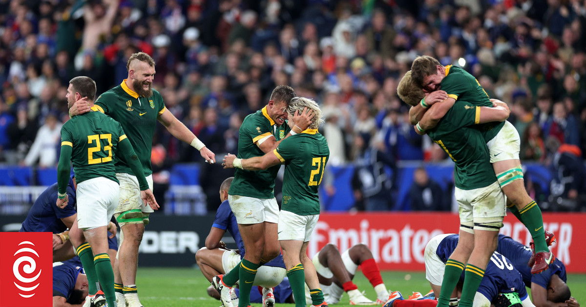 Springboks knock France out of their own Rugby World Cup in quarter ...