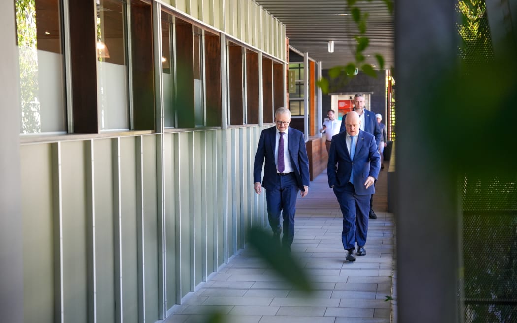Watch: Christopher Luxon, Australian PM Anthony Albanese speak to media ...