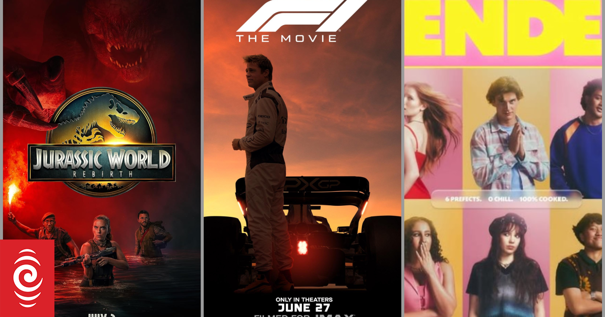 Screentime: Jurassic World: Rebirth, F1: The movie, The Sender | RNZ