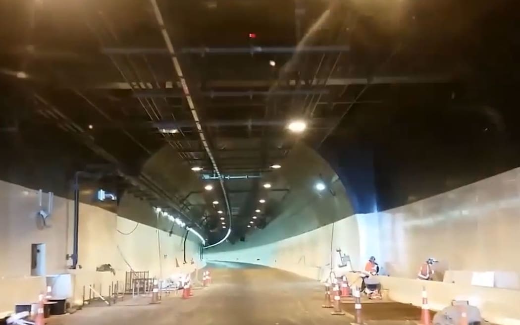Waterview tunnels open for traffic early July | RNZ News