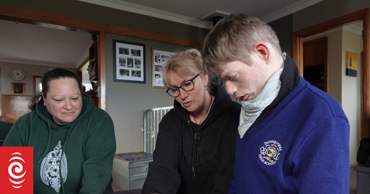Disabled man's family have to let support staff go after funding stops | RNZ News