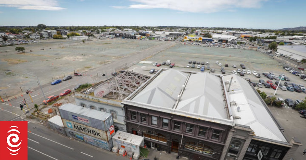 Christchurch's new arena - the heritage building in the way | RNZ
