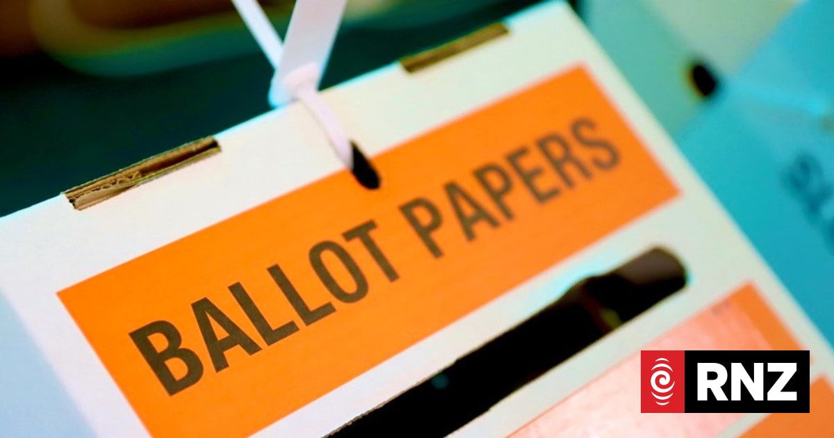 Local election votes significantly up from 2022 | RNZ
