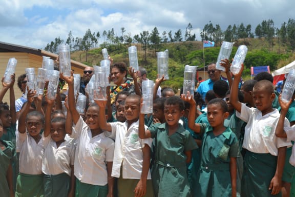 Rebuilt Fiji village celebrates | RNZ News