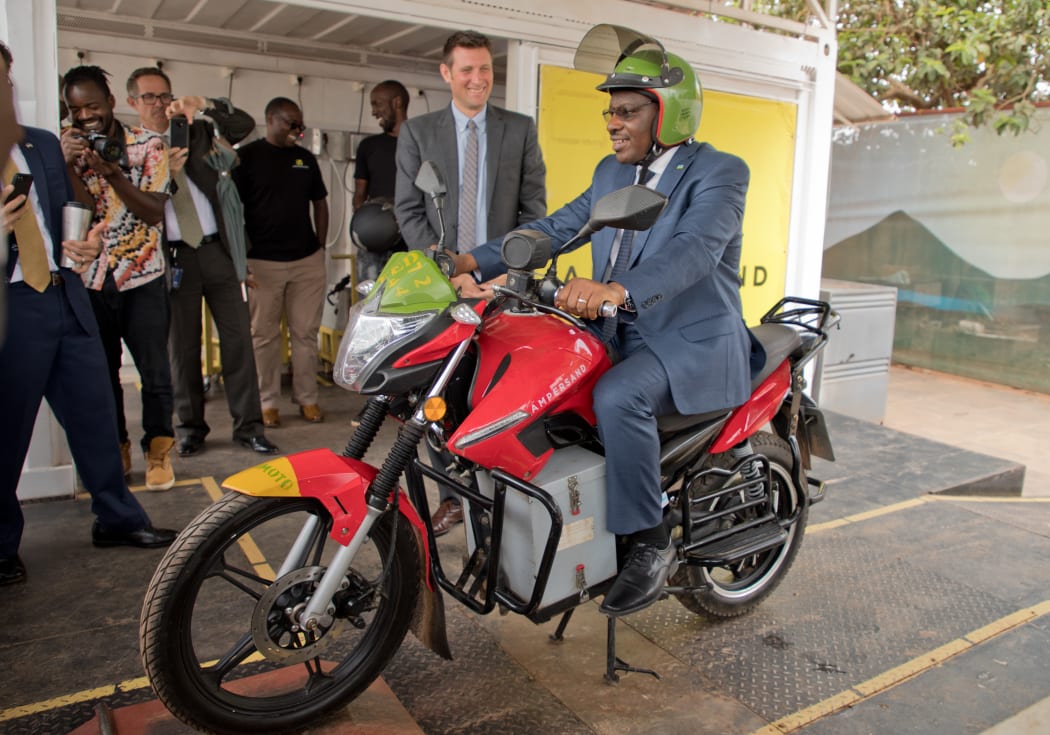 Josh Whale: putting electric motorbikes onto Rwanda's roads | RNZ