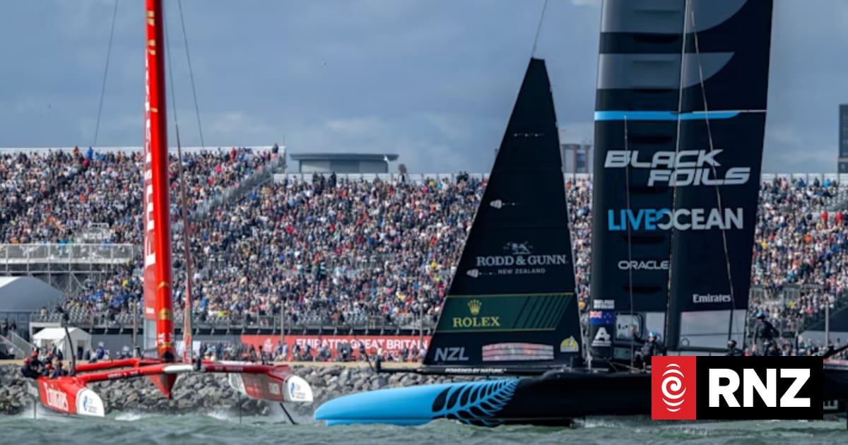 Sailing: Black Foils spoil party in Portsmouth | RNZ