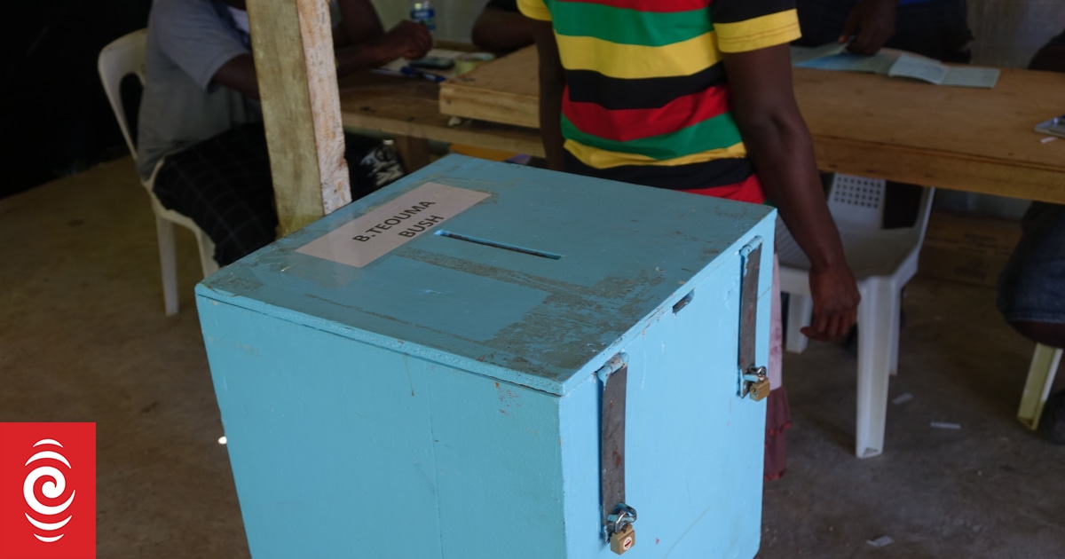 Vanuatu awaiting official snap election results | RNZ News