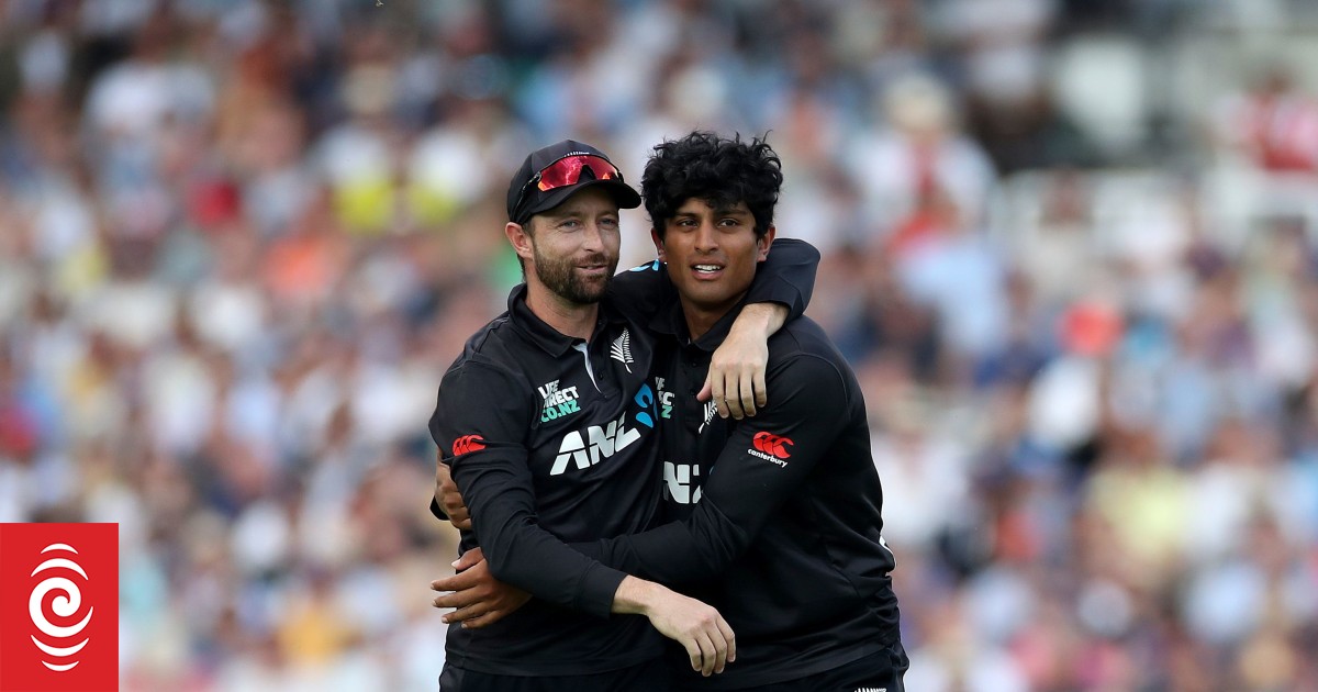 Ravindra lives up to his name in dream World Cup debut | RNZ News