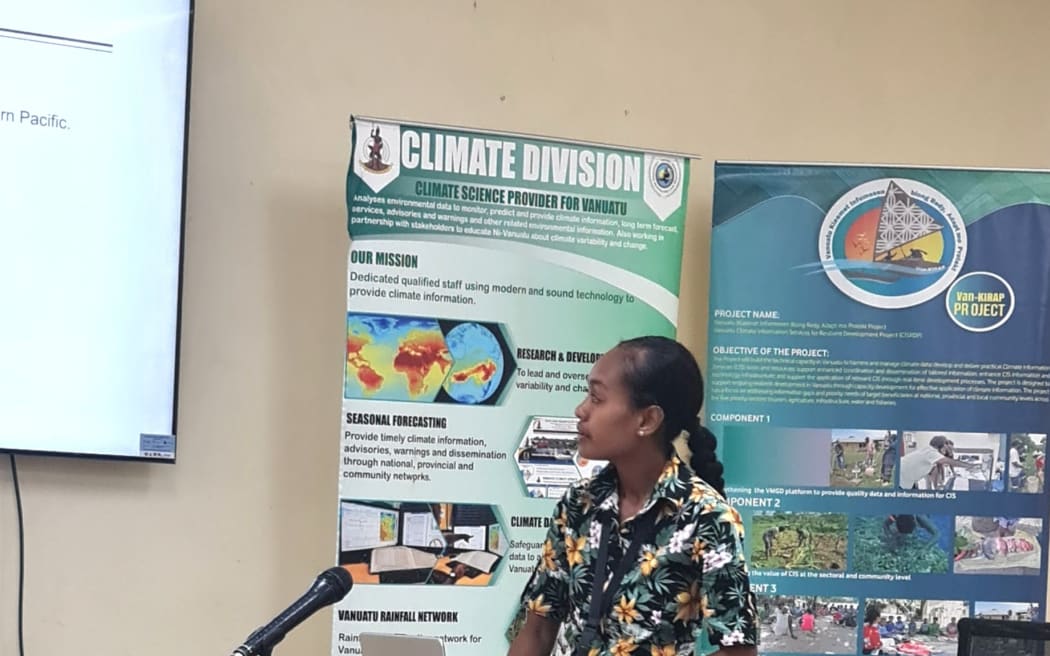 From intern to principal science officer at Vanuatu metservice | RNZ News